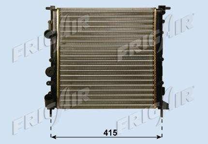 Radiatore Acqua Motore RENAULT CLIO Seconda Serie 1.2 Mod:NO ...